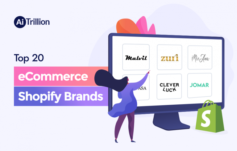 Top 20 eCommerce Shopify Brands - AiTrillion
